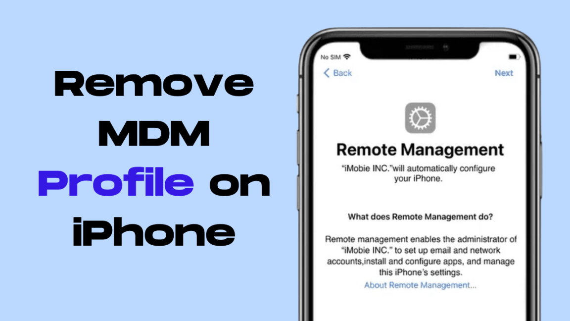 How to Remove MDM Profile on iPhone - Faqontech